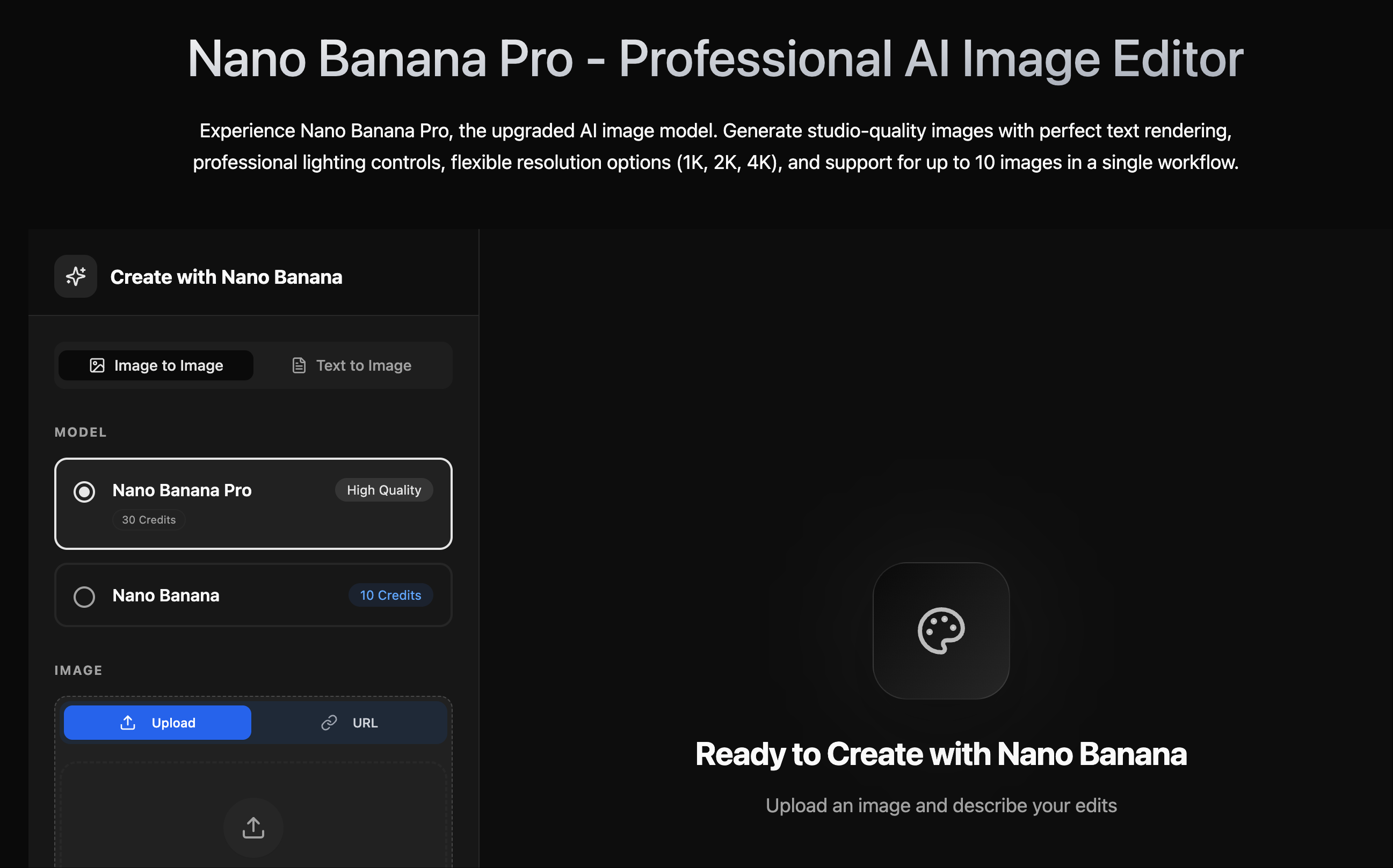 Nano Banana Pro: Advanced AI Image Generation Platform